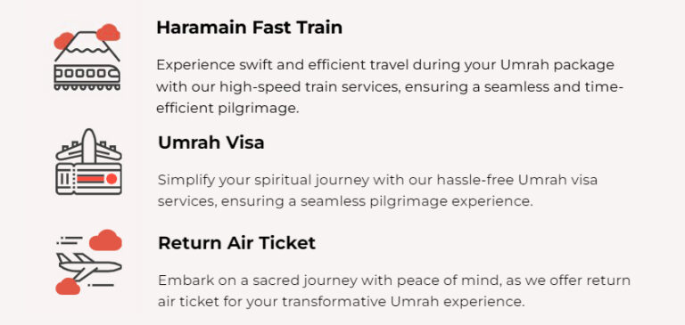 Bronze Umrah Package - Safiya Travels - Best Umrah Services in Dubai